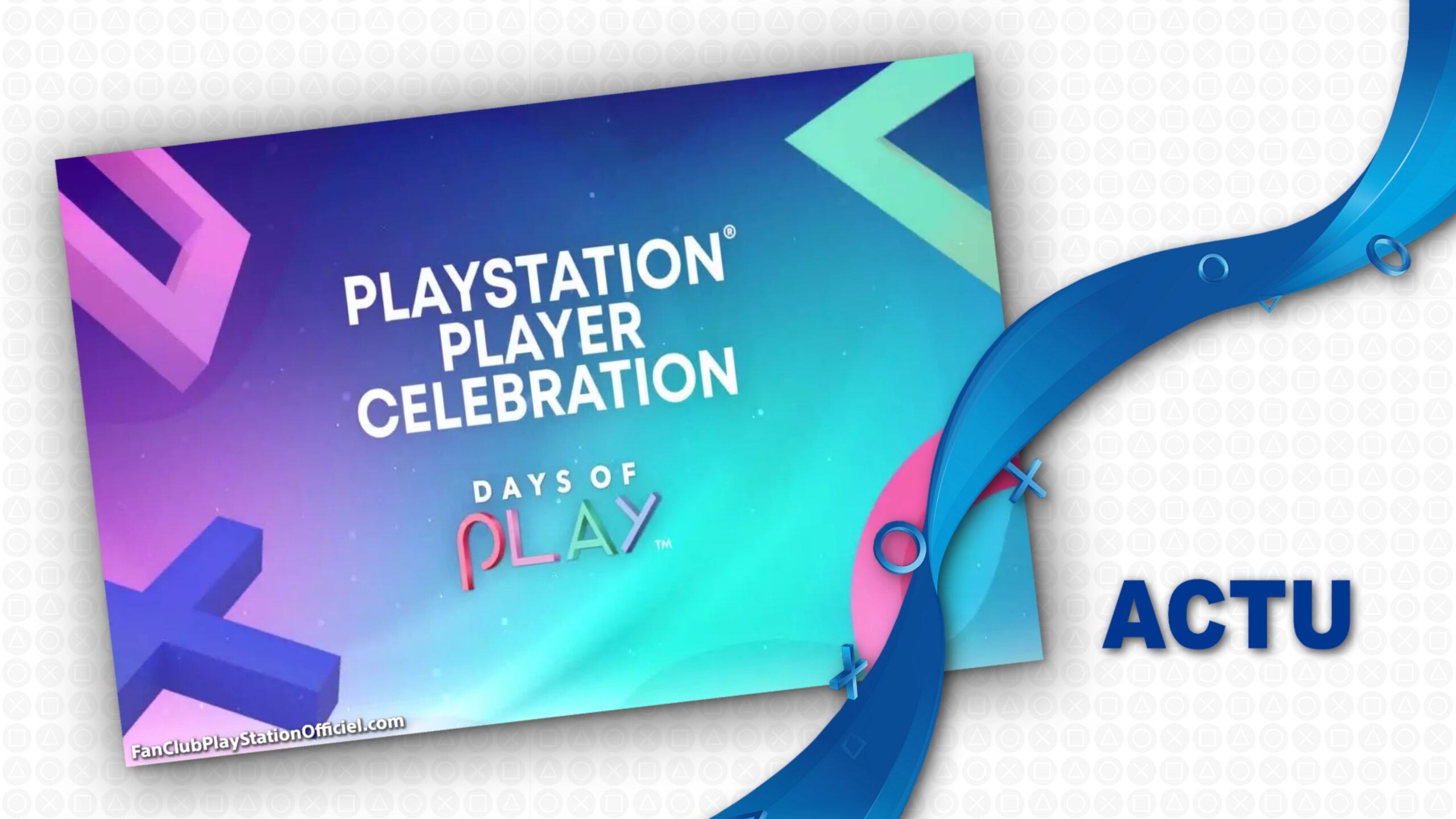 Lancement du PlayStation Player Celebration – Fan Club PlayStation
